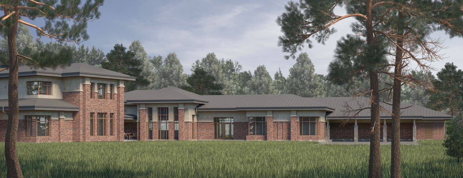 Вилла с беседкой в Охтинском Парке | Flatica