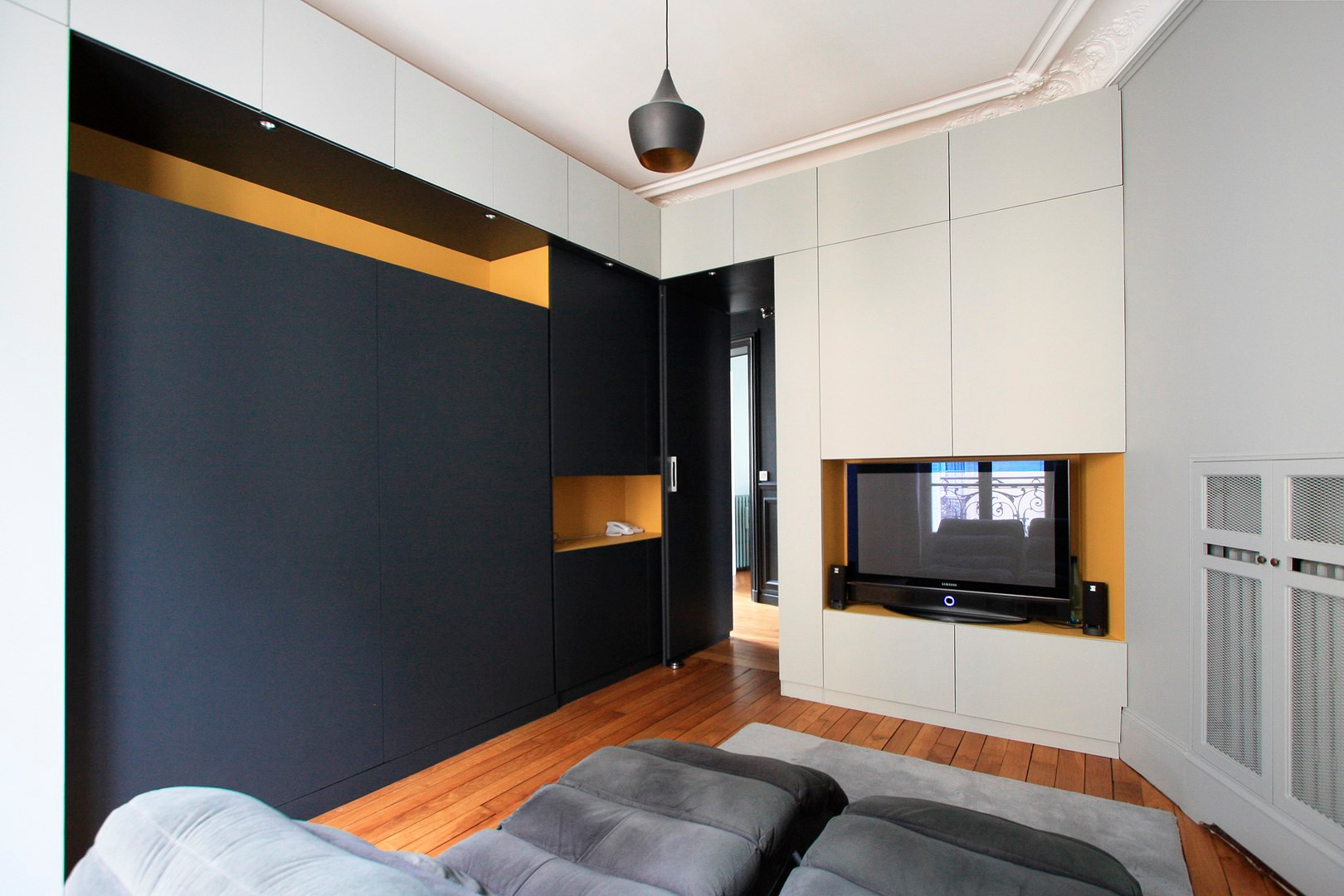 Houzz Франция: Сдержанность 1950-х в одной парижской квартире | Flatica