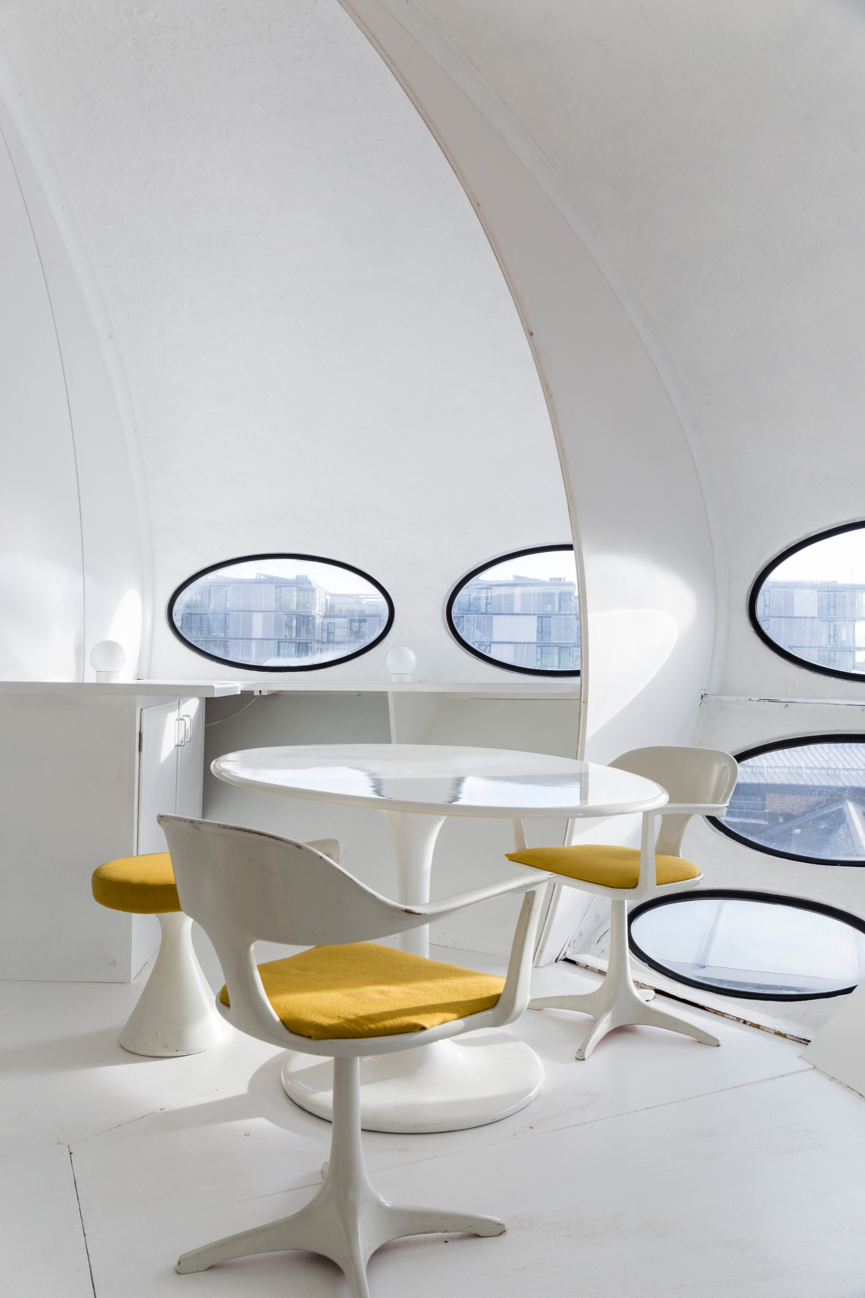 Мир дизайна: Восстановленный космический дом 1960-х | Flatica