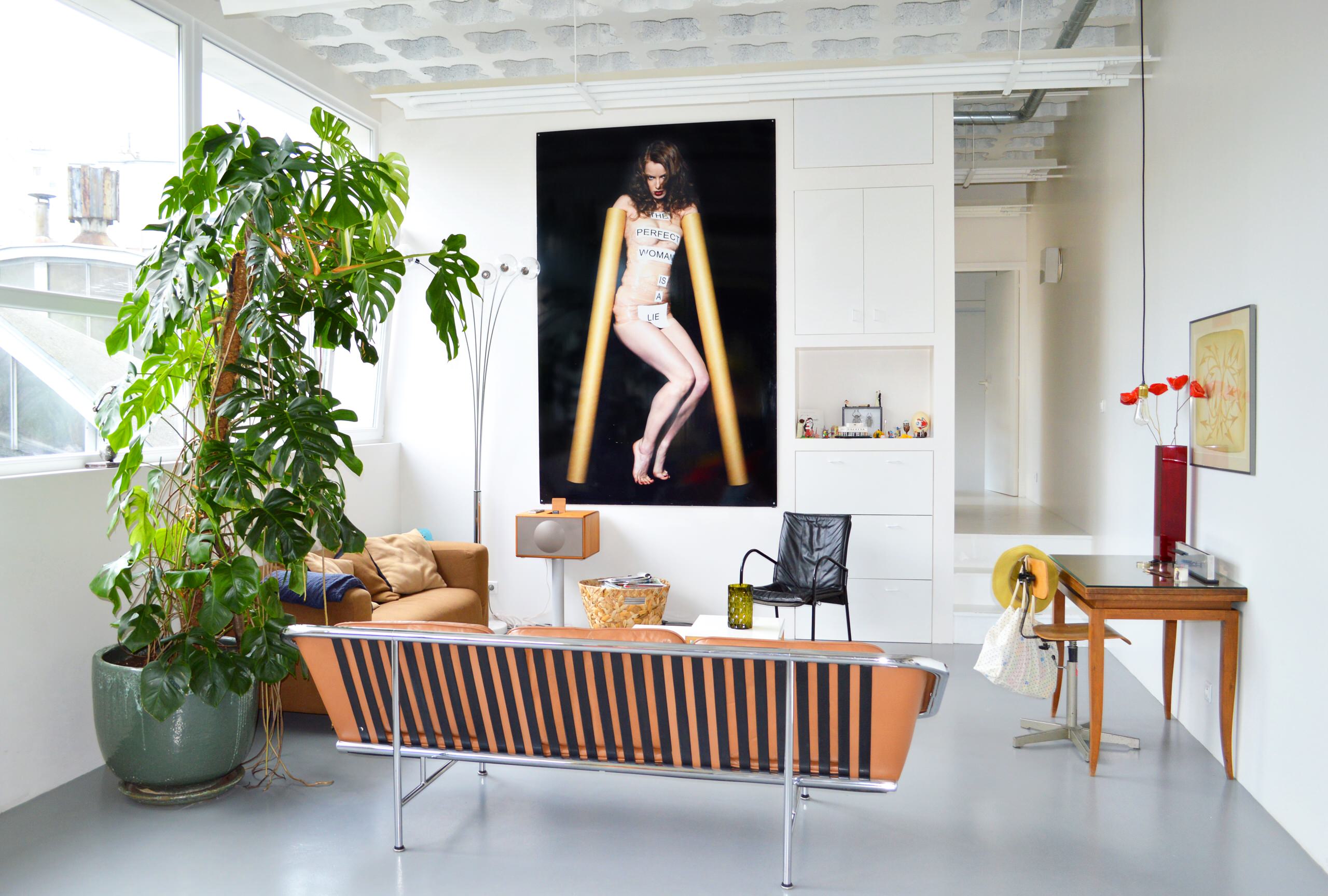 Houzz Франция: Яркое ретро в парижской квартире | Flatica