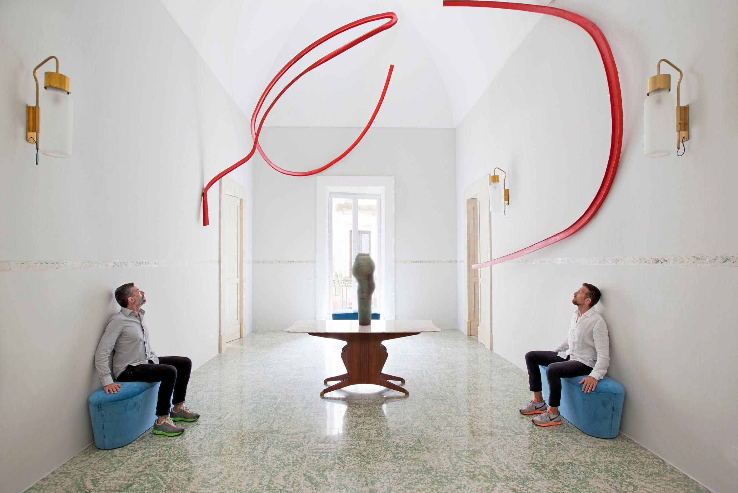 Houzz Италия: Иконы модернизма в классическом палаццо | Flatica